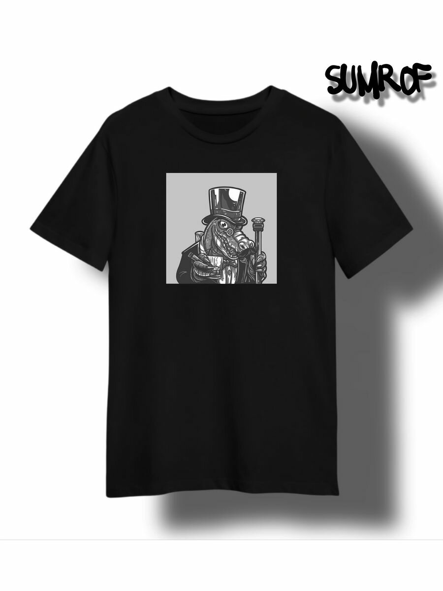 Футболка крокодил аллигатор