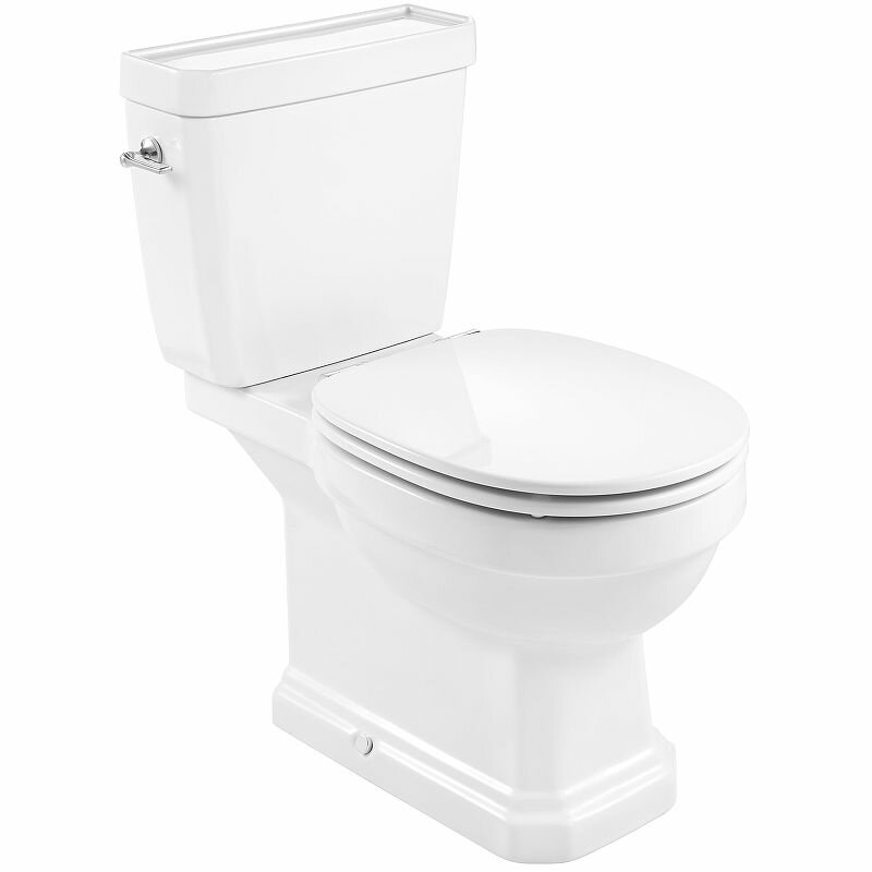 Унитаз компакт Roca Carmen 3420A7000 без бачка и сиденья, стильный дизайн