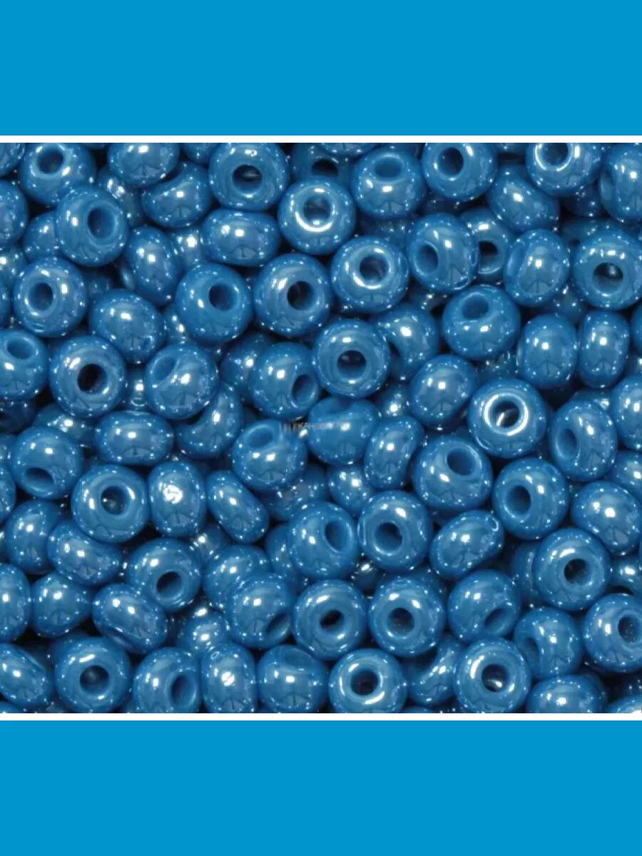 Чешский бисер прециоза 10/0 (2,3 мм), 38220 — 50 г