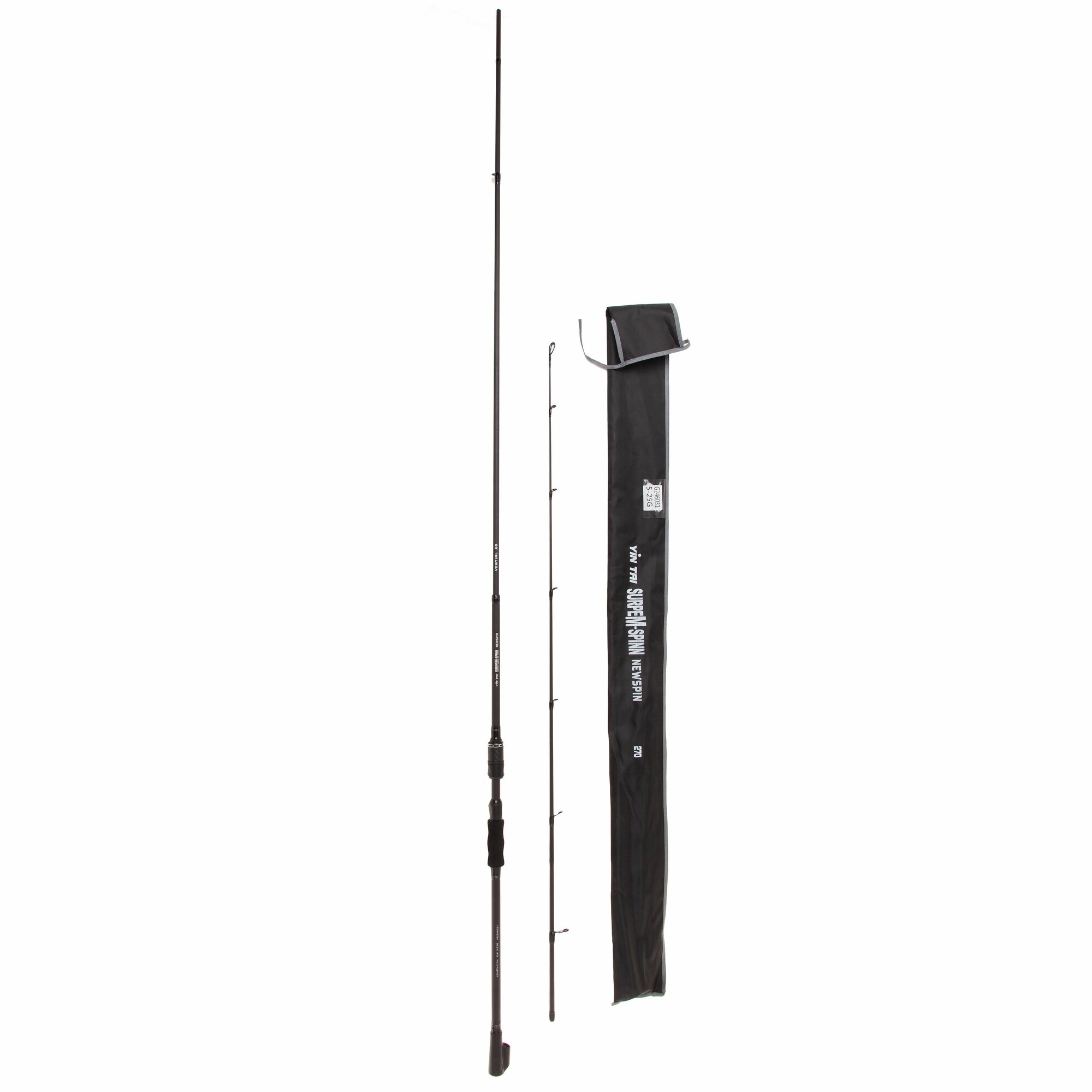 Спиннинг Yin Tai SUPREM-SPINN G246031 (телескоп+штекер, 2.70м, 5-25гр)