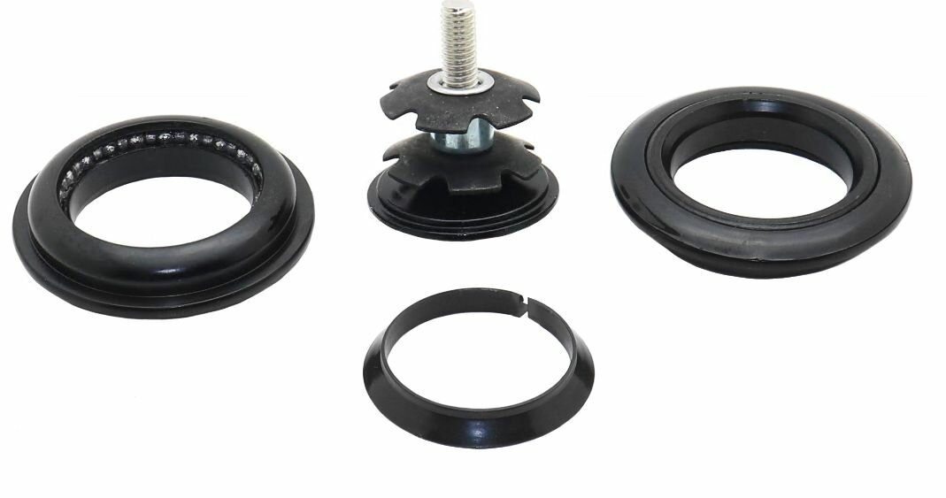 Детали рулевой колонки "Kenli" б/резьб, полуинт.1-1/8" KL-B411A(компл)