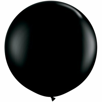 Шар латексный ненадутый И 18"/14 Пастель Black 45 см (25 в уп)