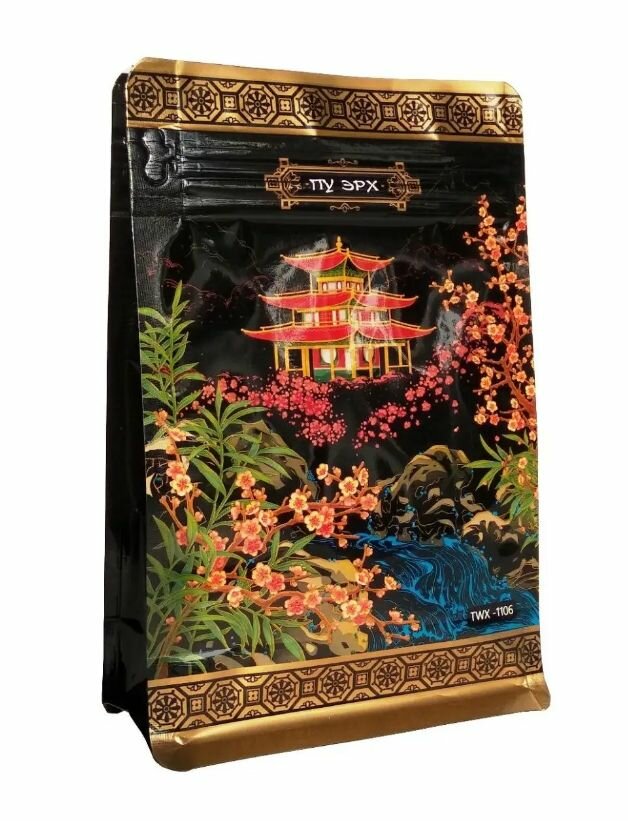 Чю Хуа Чай листовой Пу-Эрх, пресованный, 3 года выдержки, 100 г