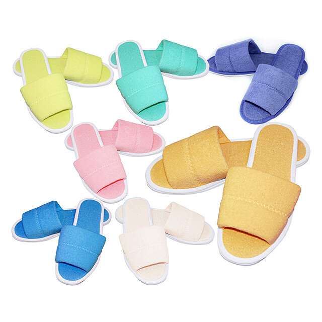 TM-2 Махровые тапочки для сауны размер 39-40, цвет в ассортименте, арт. ТМ-2 1шт