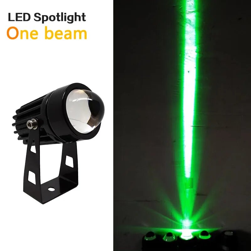 Светодиодный прожектор зеленый 15W, WL-002