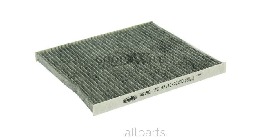 GOODWILL AG 156 CFC Фильтр салона HYUNDAI TUCSON/KIA SPORTAGE/RIO угольный