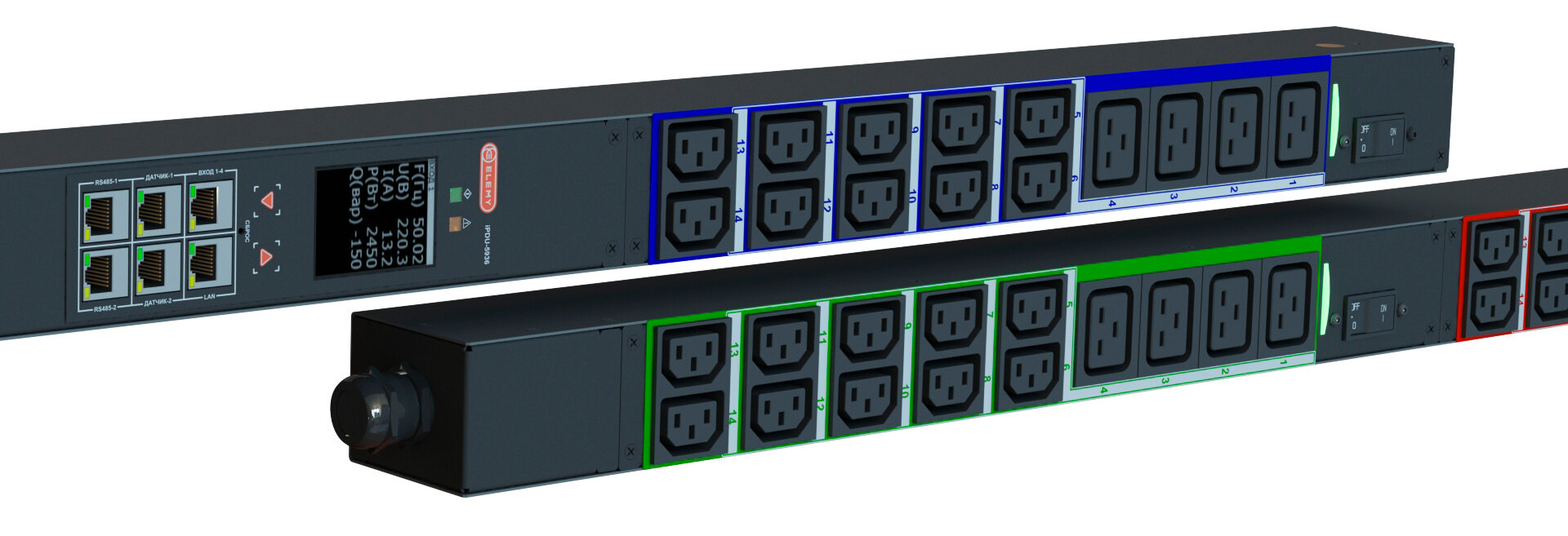 Блок распределения питания Elemy IPDU-5936 верт. размещ.