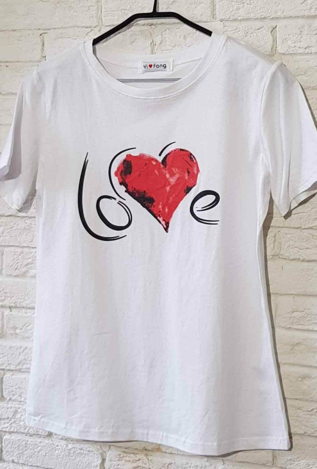 Футболка Сердечки