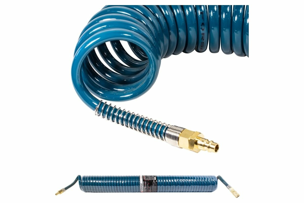 Шланг витой полиуретановый Forsage 15м с быстросъемами (10/14)