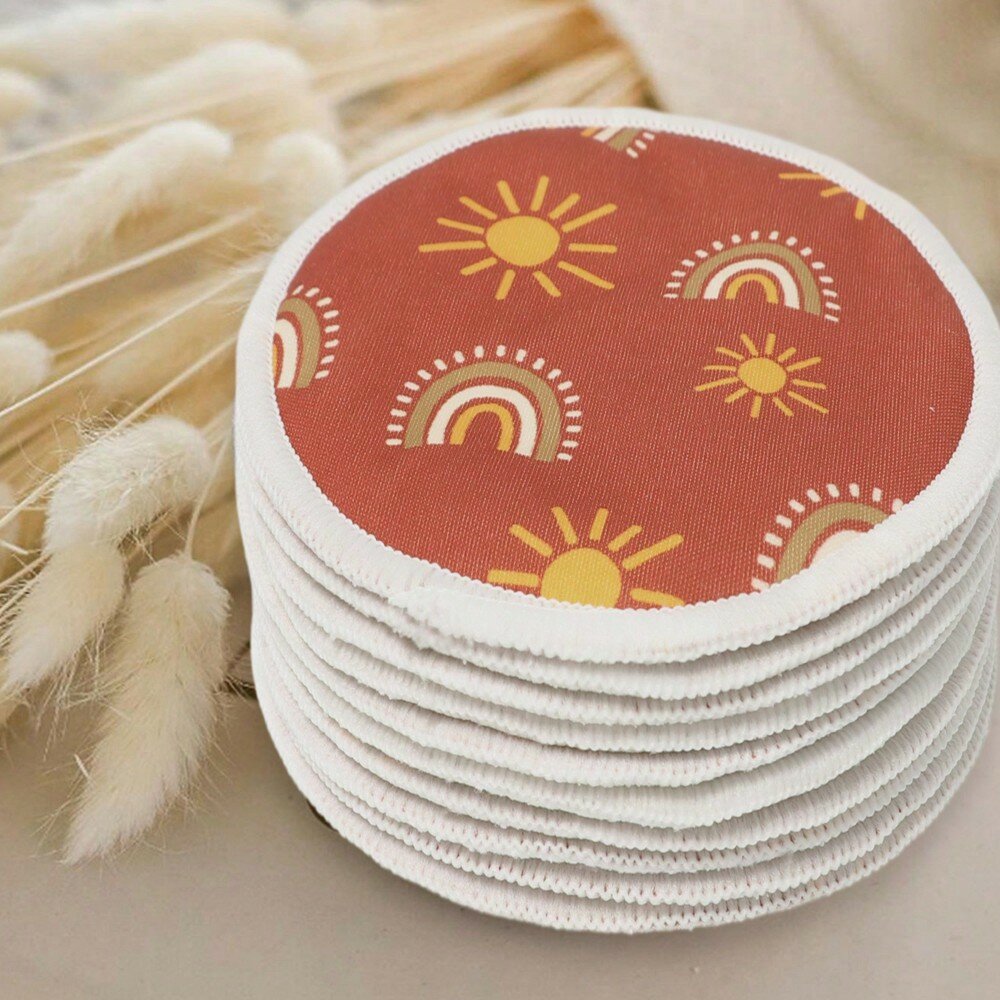 10 штук/набор в наличии, радужные послеродовые вкладыши для кормления для матерей, моющиеся, антипротекающие