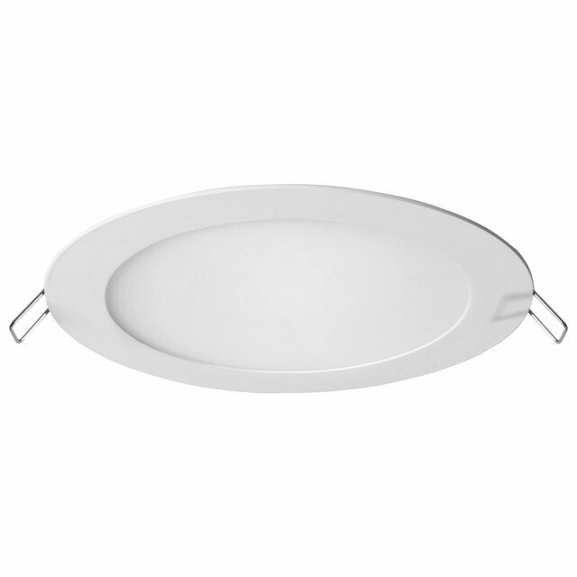 REV SuperSlim Round 18W 4000K 190мм встраиваемый светильник белый для потолка