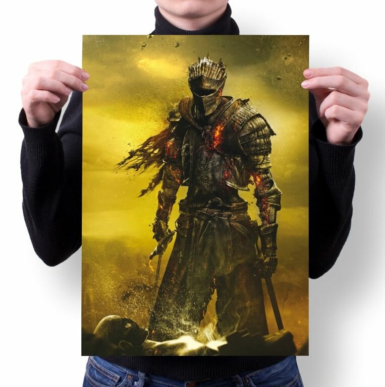 Плакат по игре Dark Souls, Дарк Соулс №5, А1