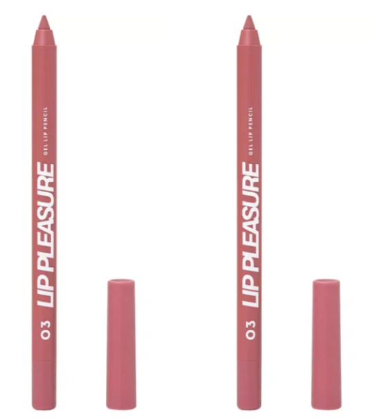 Карандаш для губ гелевый Love Generation Lip Pleasure, тон 03 розово-красный, 1,35 г, 2 шт