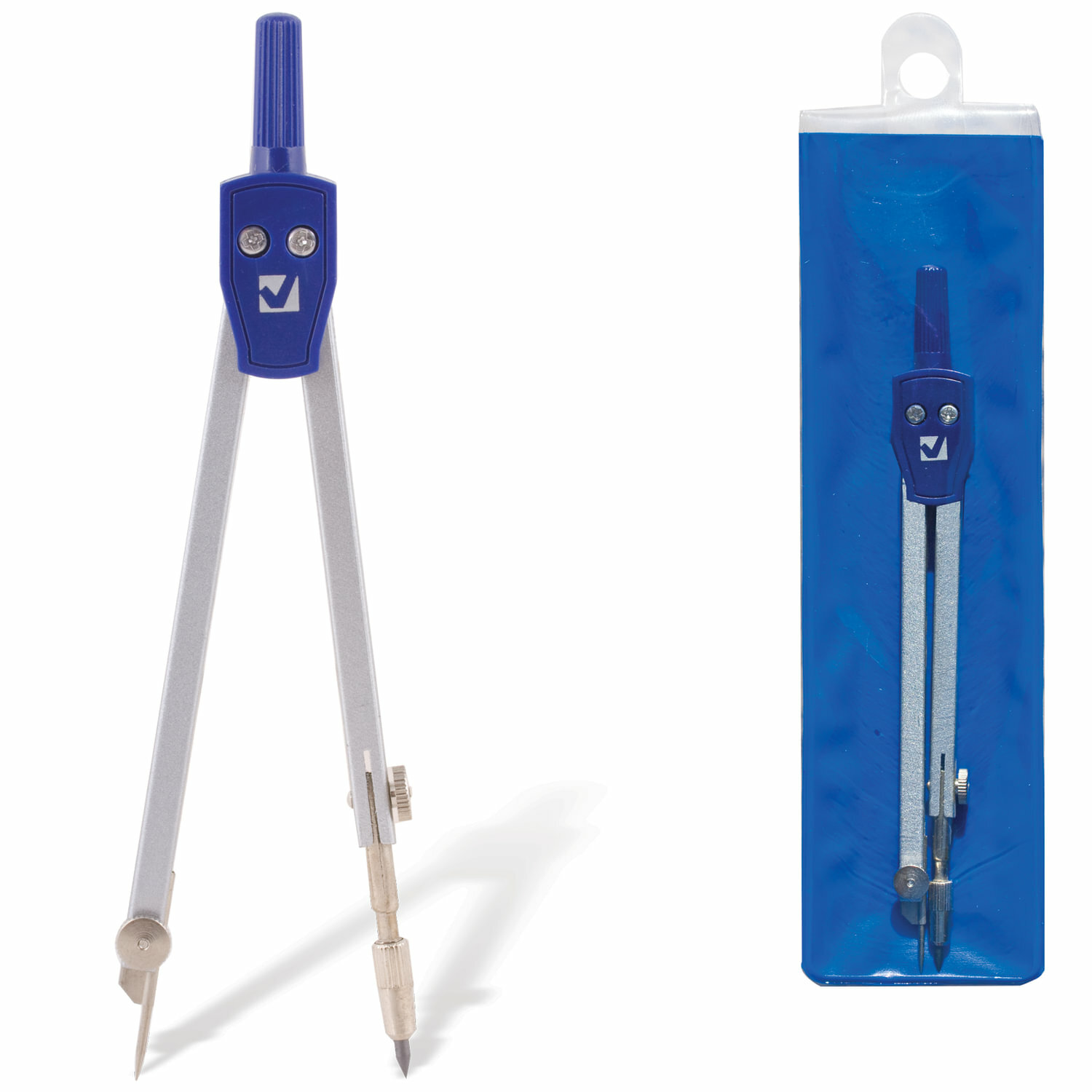 Brauberg Циркуль "Architect", 135мм, подстраиваемая игла, чехол