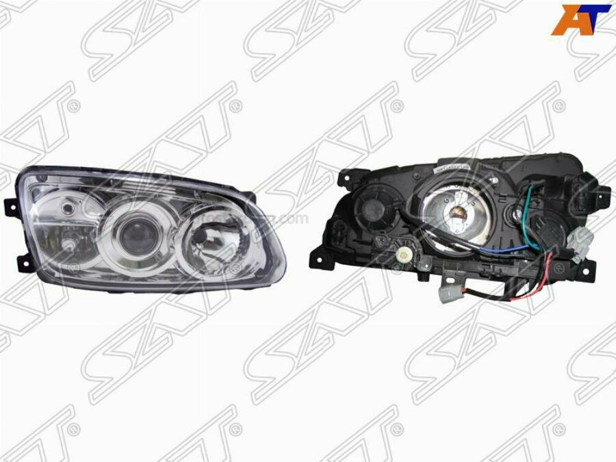 SAT ST2191109R Фара Hino Ranger 01-17 (Справа/ Ксенон/ С электрокорректором)