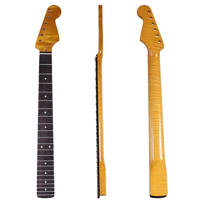 Гриф для электрогитары Stratocaster, кленовый, 22 лада, Bestwood ST M4 High Gloss