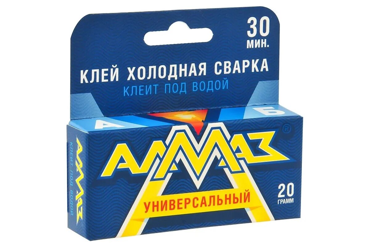 Aлмаз Клей эпоксидный компаунд "Алмаз 2К" Универсал AZ-0132