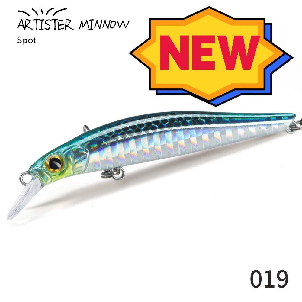 Воблер Jerkbait Artist Minnow Spot 105mm, 019
