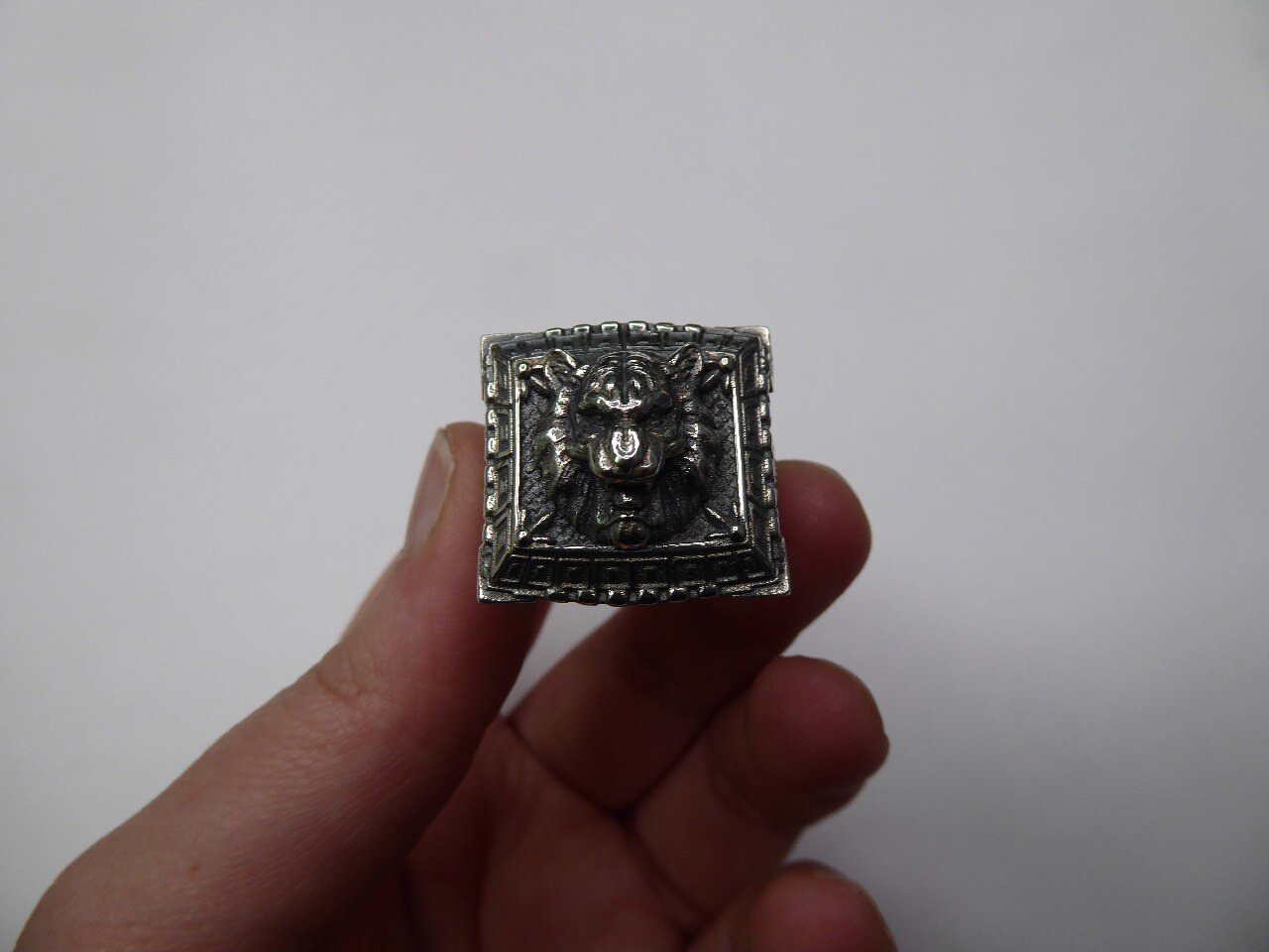 Печатка, серебро, 925 проба