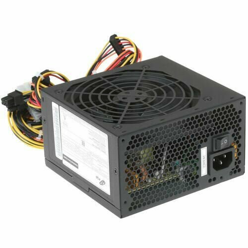 Блок питания FSP PNR PRO 600W (ATX-600PNR PRO) черный - 600 Вт, ATX 24-пин, 4 pin + 4 pin CPU, 6 SATA, 2 x 6 pin PCI-E