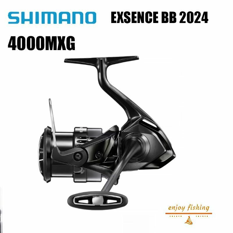 SHIMANO 2024 Exsence BB 4000MXG безынерционная 6.2:1 5+1 подшипников Катушка