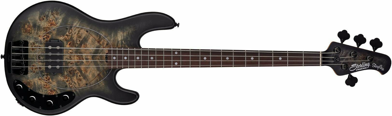 Бас-гитара STERLING StingRay Trans Black