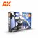Набор красок AK INTERACTIVE WHITE COLORS SET