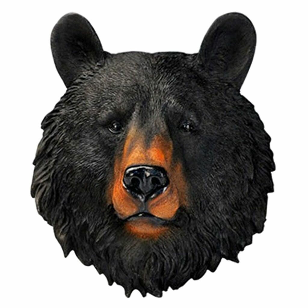 Настенные украшения, бюст животного орнамент, домашний декор 20x9,5x23 см