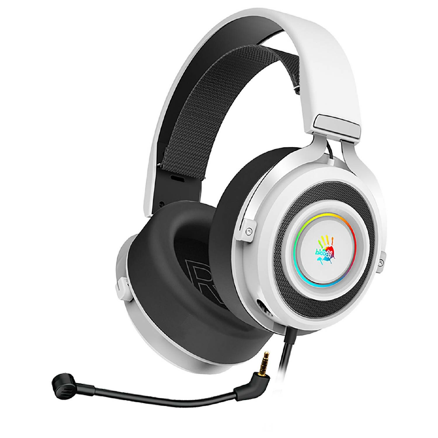 Гарнитура игровая A4Tech Bloody G535, белый/черный (g535 (black+white) usb)