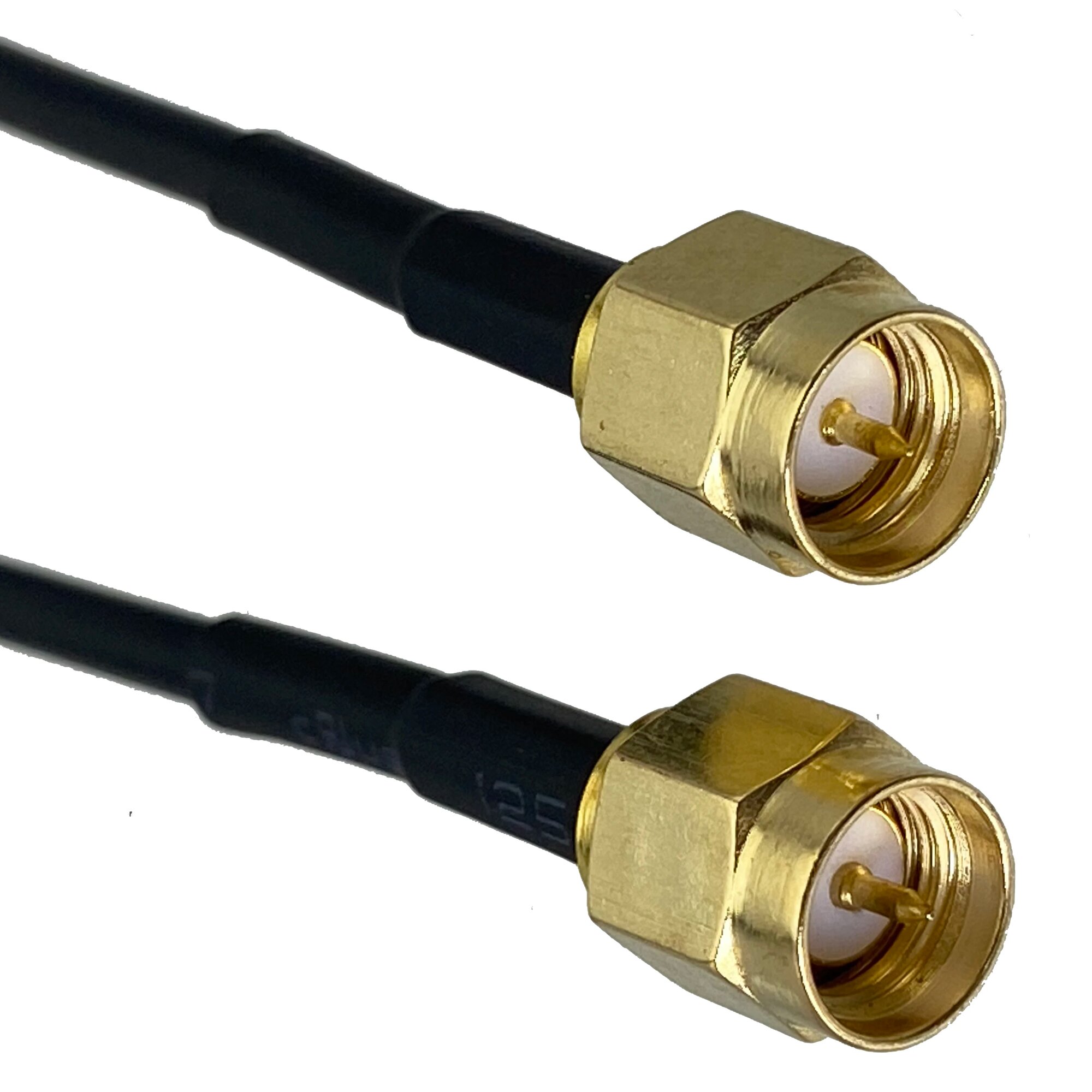 Кабель RG316/RG174 SMA-SMA 15см, 6pin