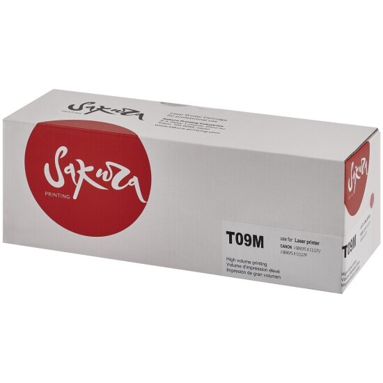 Sakura Printing Картридж для Canon T09M (3018C006) Sakura, пурпурный, 5900 к.