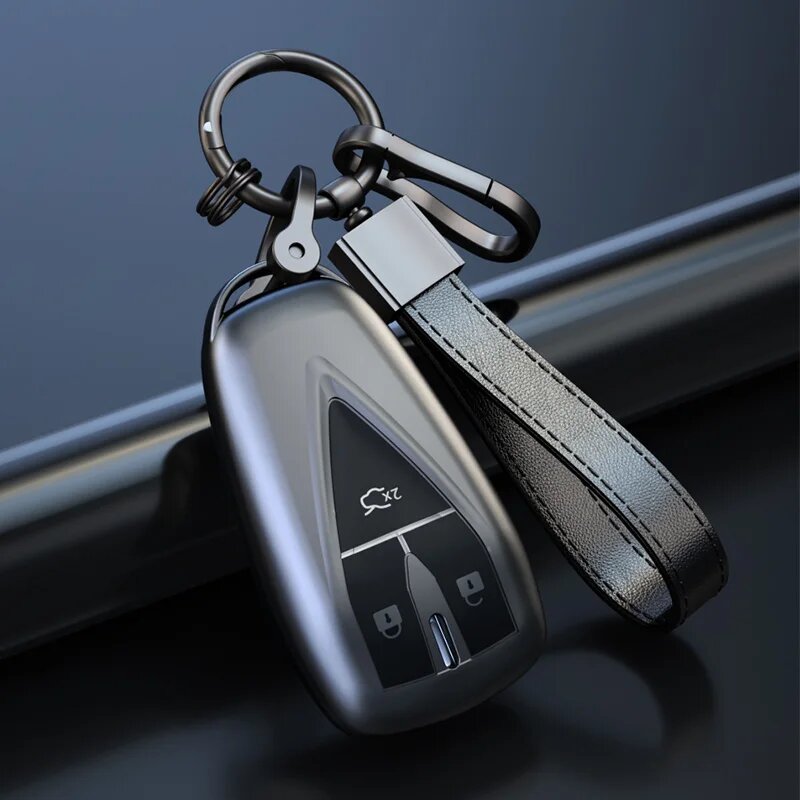 Чехол для ключей Changan UNIT UNIK, серый, 3 btn