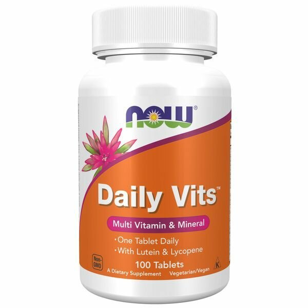 Now Daily Vits, таблетки, 100 шт.