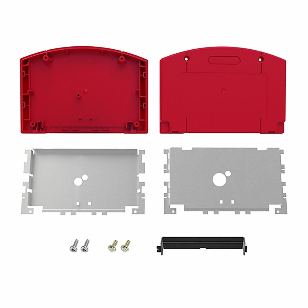 Корпус игровой карты для консольного картриджа N64, кассета, твердая обложка, ремонтный корпус с комплектом винтов, американская/японская версия