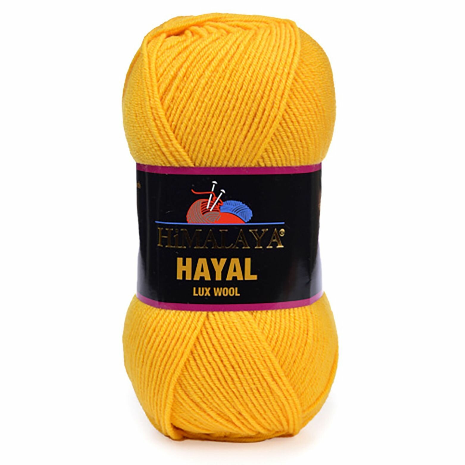 5 Мотков, Himalaya HAYAL LUX WOOL, 75% Акрил 25% Шерсть / 100 гр. - 250 м, Цвет-227-23