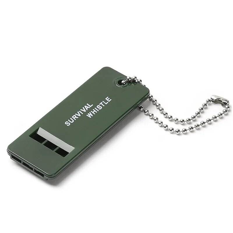 3-частотный свисток с высоким децибелом, портативный уличный несколько аудио свисток для кемпинга, аварийные аксессуары для пешего туризма, Edc Tool