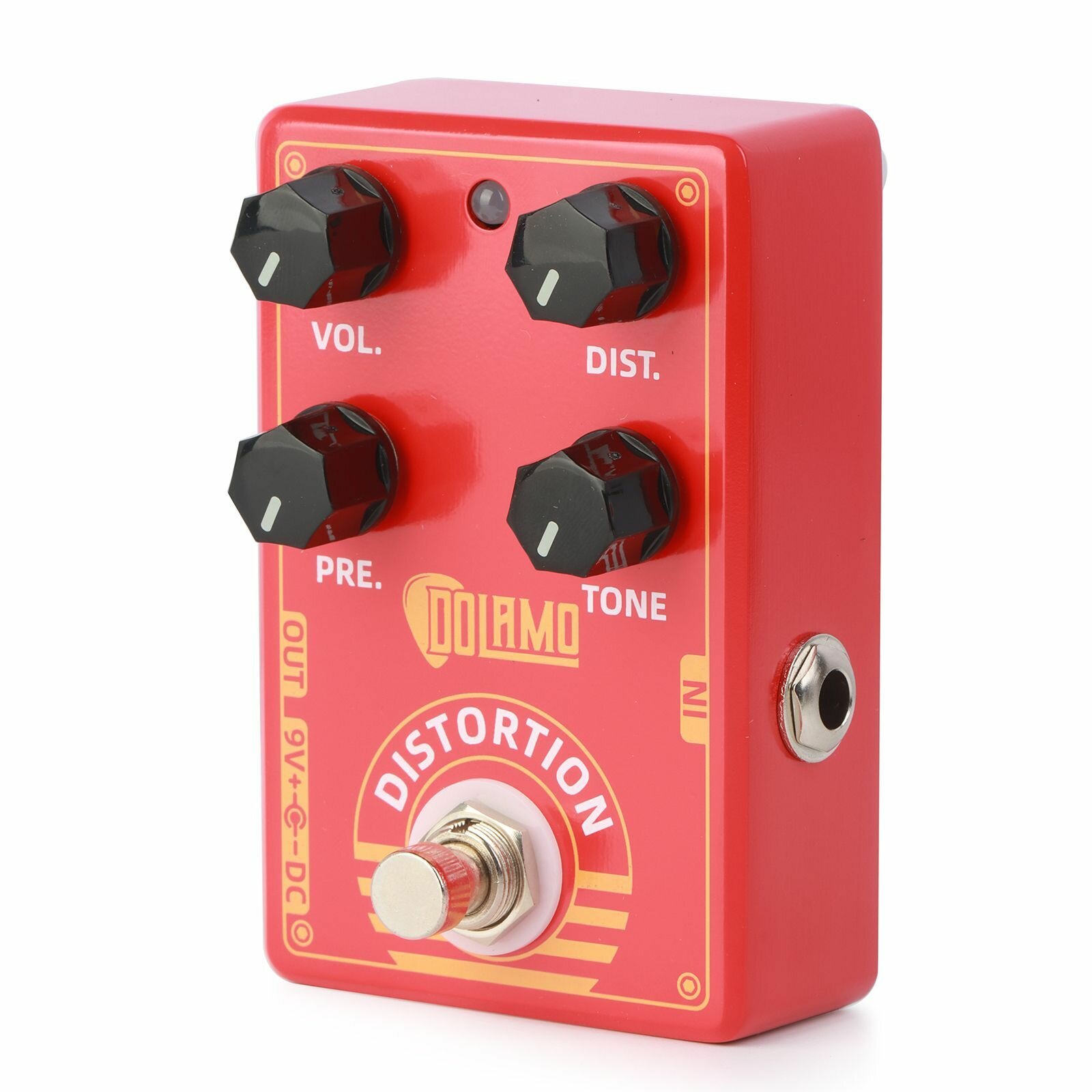 Педаль эффектов для электрогитары и бас-гитары Dolamo D-9 Distortion Guitar Effect Pedal
