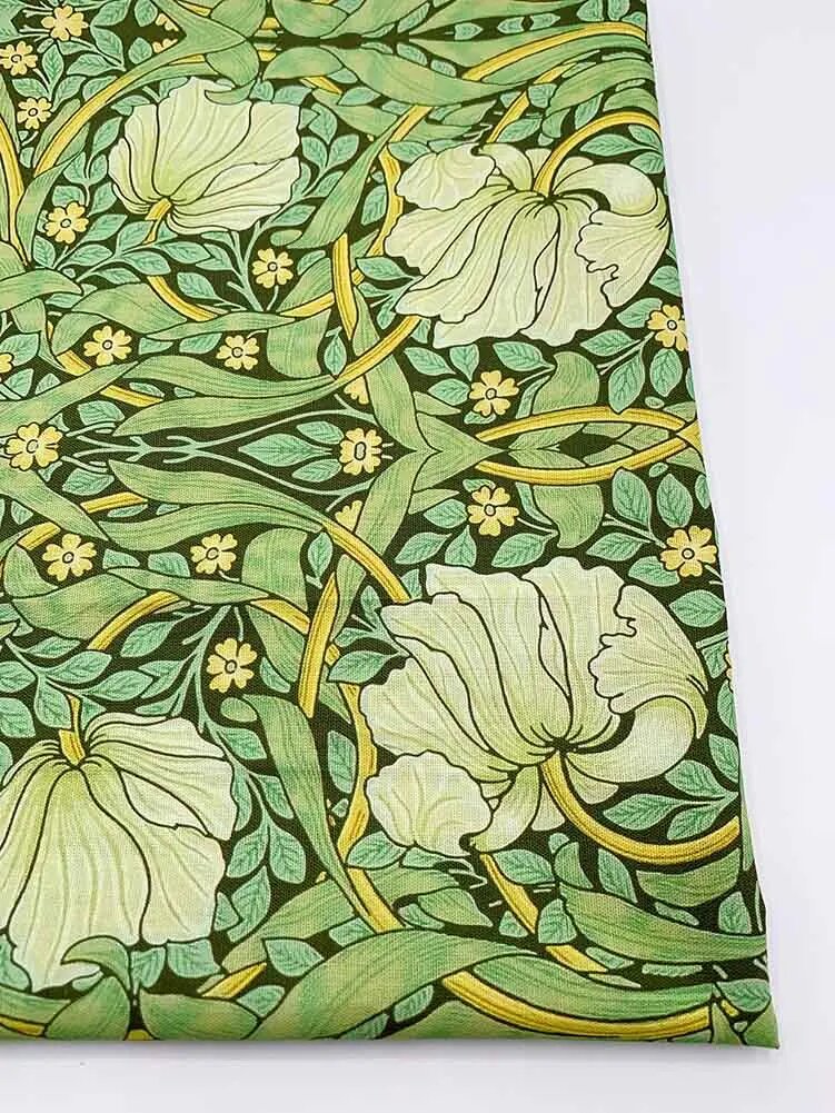 Хлопковая ткань Уильяма Морриса FABILL 0,5х1,1 м M 1