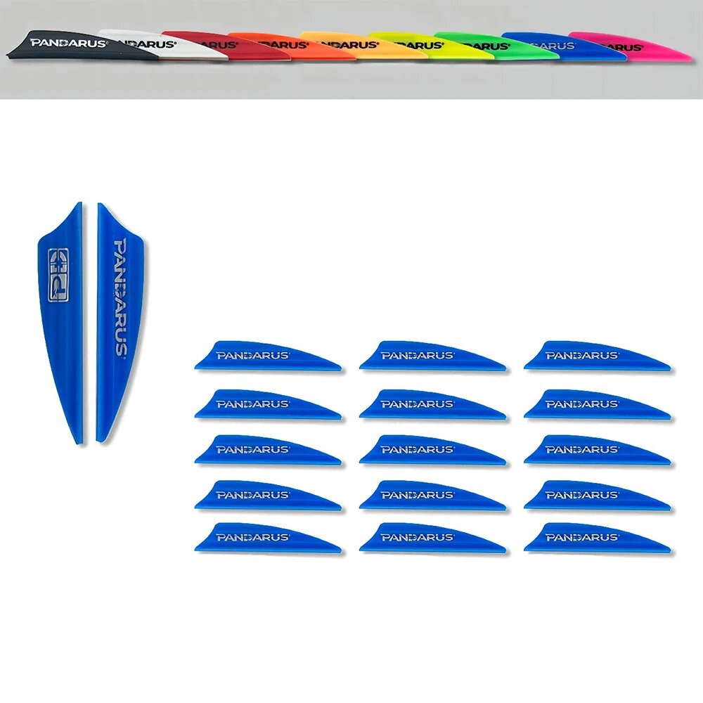 ПANDARUS Щиты для стрельбы из лука 50 шт. Синий, Синий