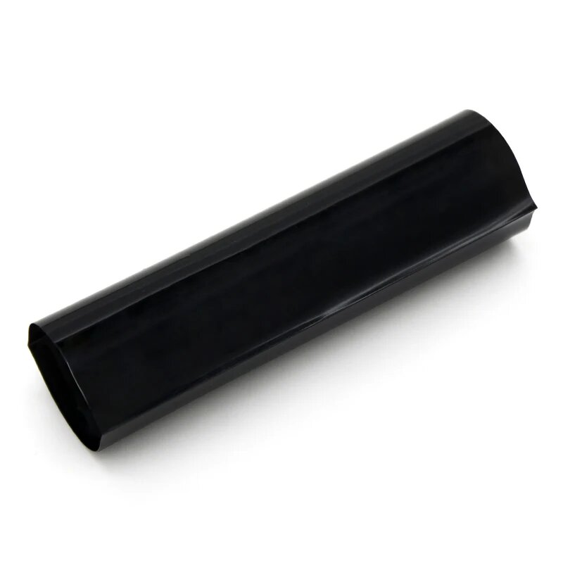 Термоусадочная трубка ПВХ для аккумуляторов AA/AAA/18650/21700/26650 Black, 25 Pcs, 21700