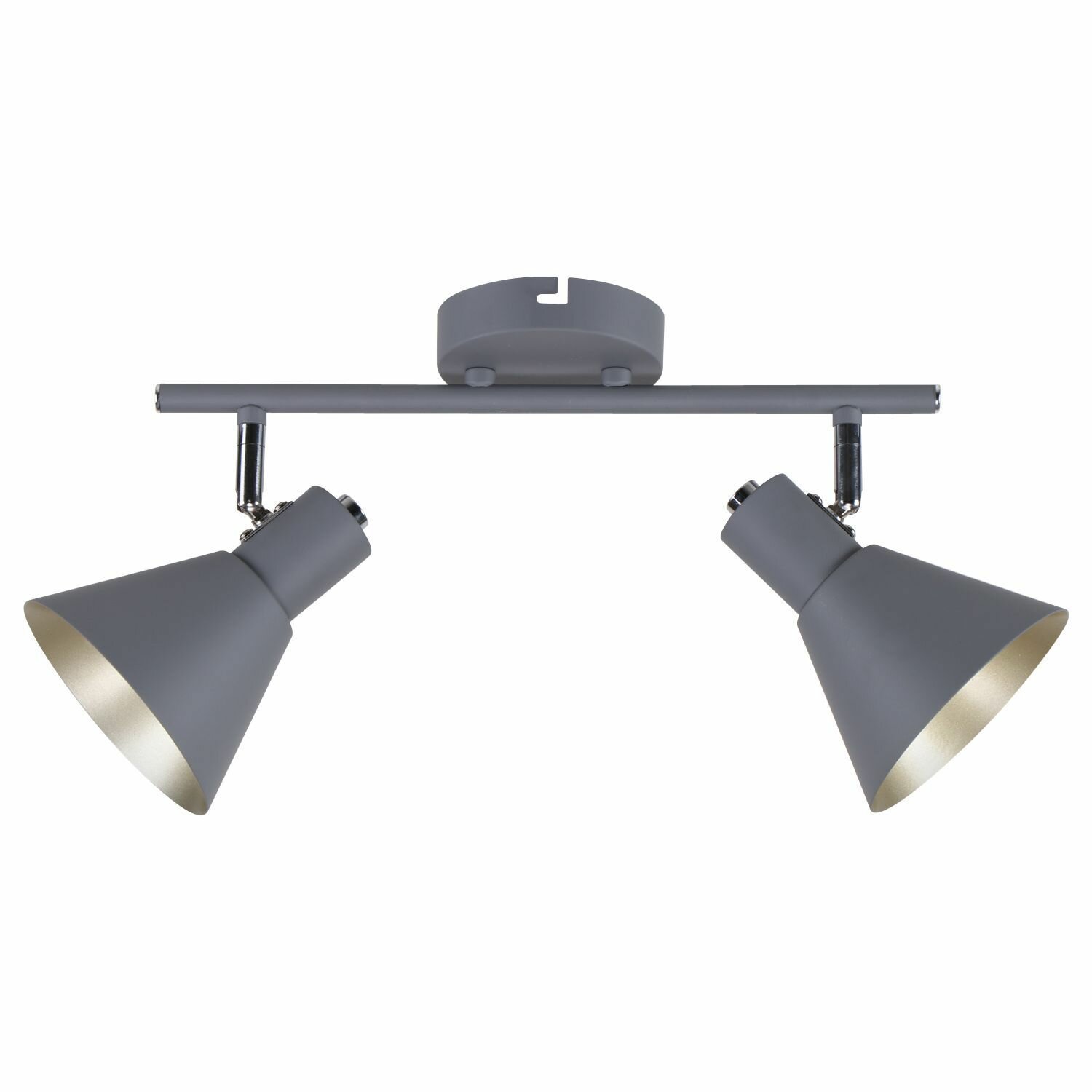 Люстра потолочная, Цвет - Серый, CC51628/2, Е14