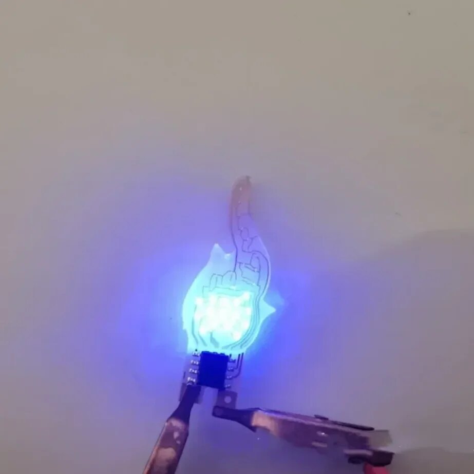 Светодиодная свеча PaaMaa LED Filament, Голубой