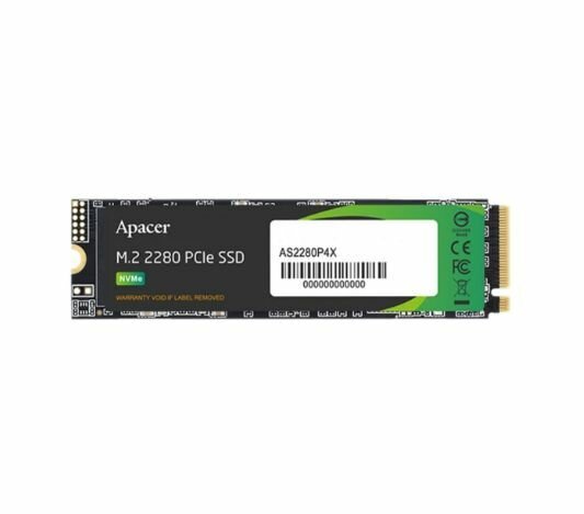 Накопитель SSD 512GB Apacer AP512GAS2280P4X-1 M.2 AS2280