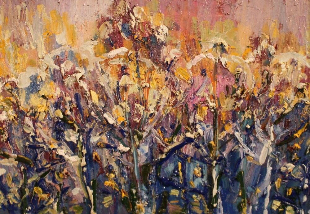 Ольга Симонова, Зимний закат в городе