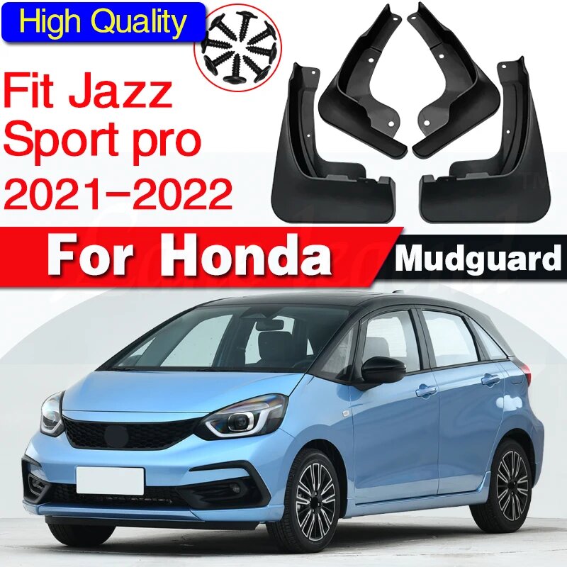 Брызговик на крыло для Honda Fit Jazz 2021 2022 Sport Pro Guard, брызговики, аксессуары, 4 шт.