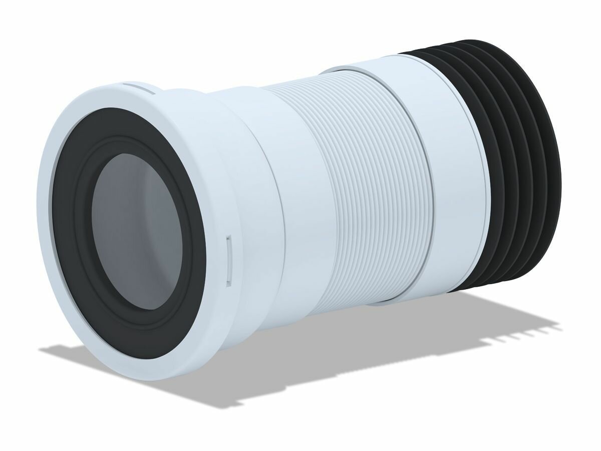 АНИ К728R Гофра для унитаза 320-750мм