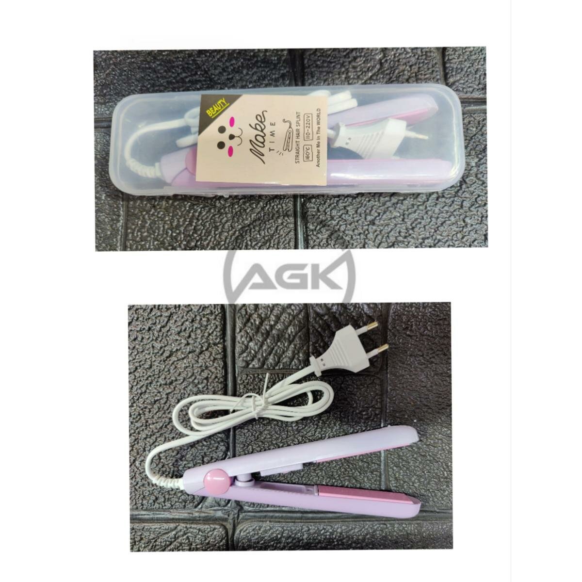 Выпрямитель для волос, мини-выпрямитель для волос, портативный выпрямитель для волос дорожный размер