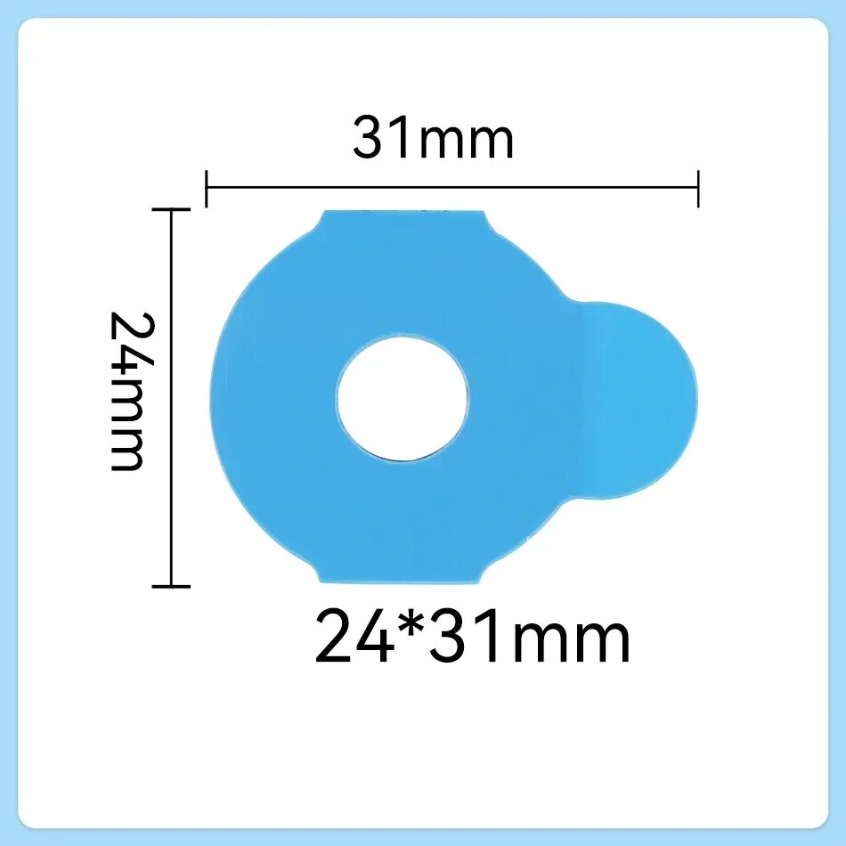 Противоскользящая лента для очков, SBN-24x31mm