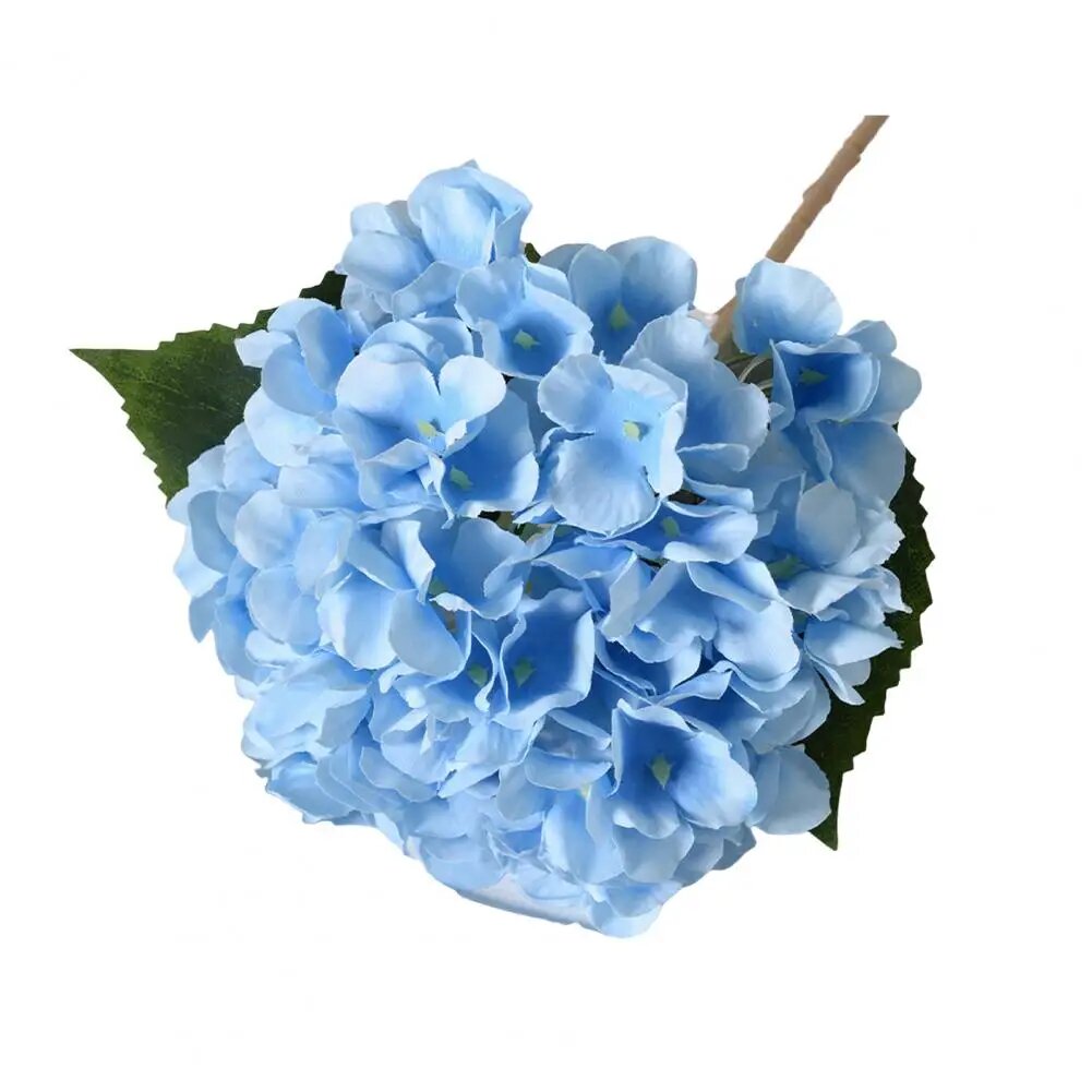 Искусственные цветы гортензии, цвет Sky Blue