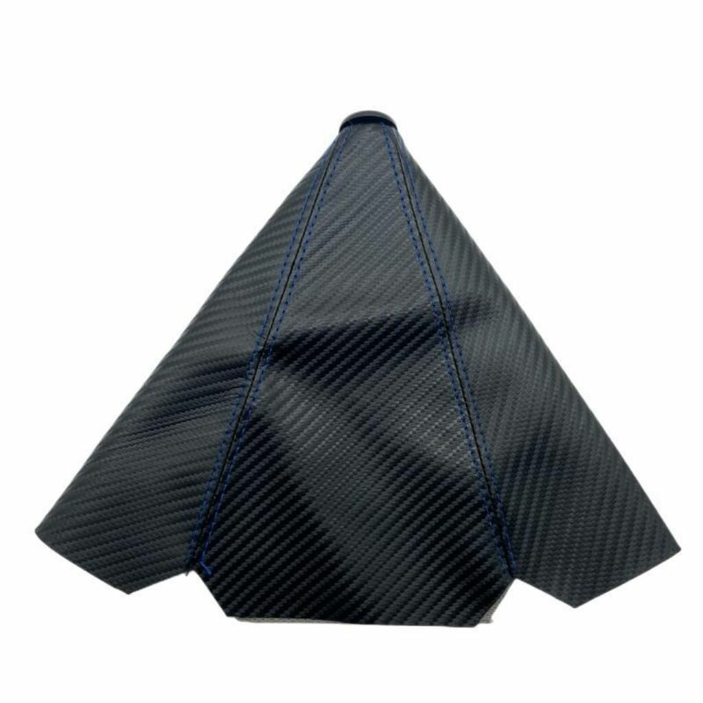 Автомобильный ручной рычаг переключения передач, рычаг переключения передач, пылезащитный чехол, универсальная модель-синяя линия-угольный рисунок blackhead carbon